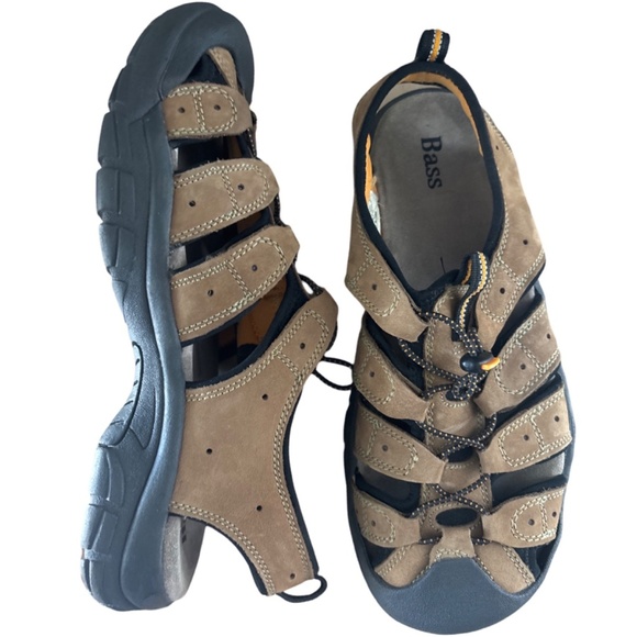 Bass | Shoes | Bass Mens Cliff Fisherman Leather Hiking Sandals | Poshmark